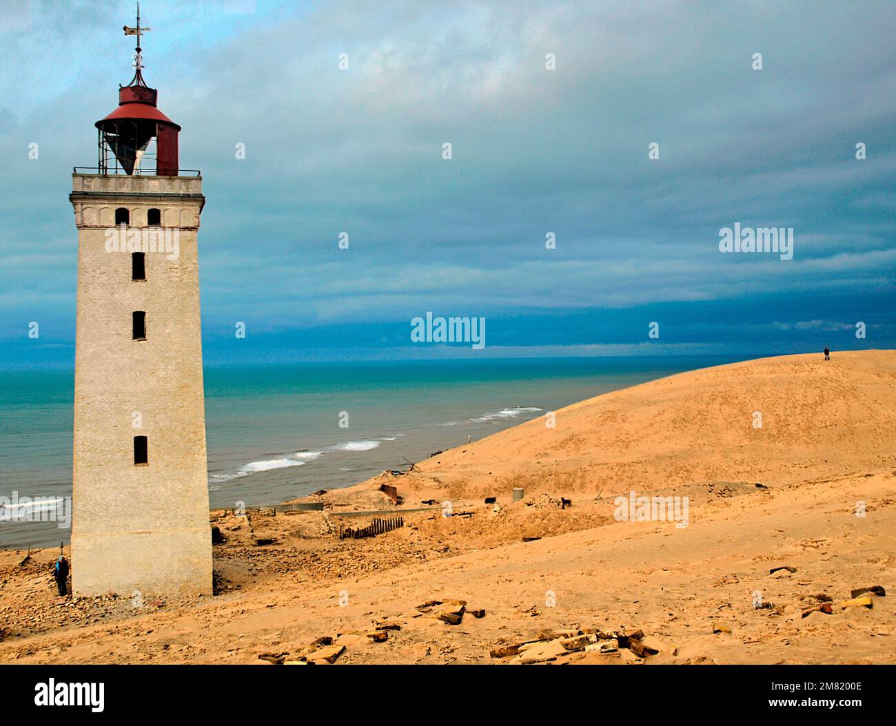 Lighthouse Rubjerg Knude, Danmark Stock Photo - Alamy