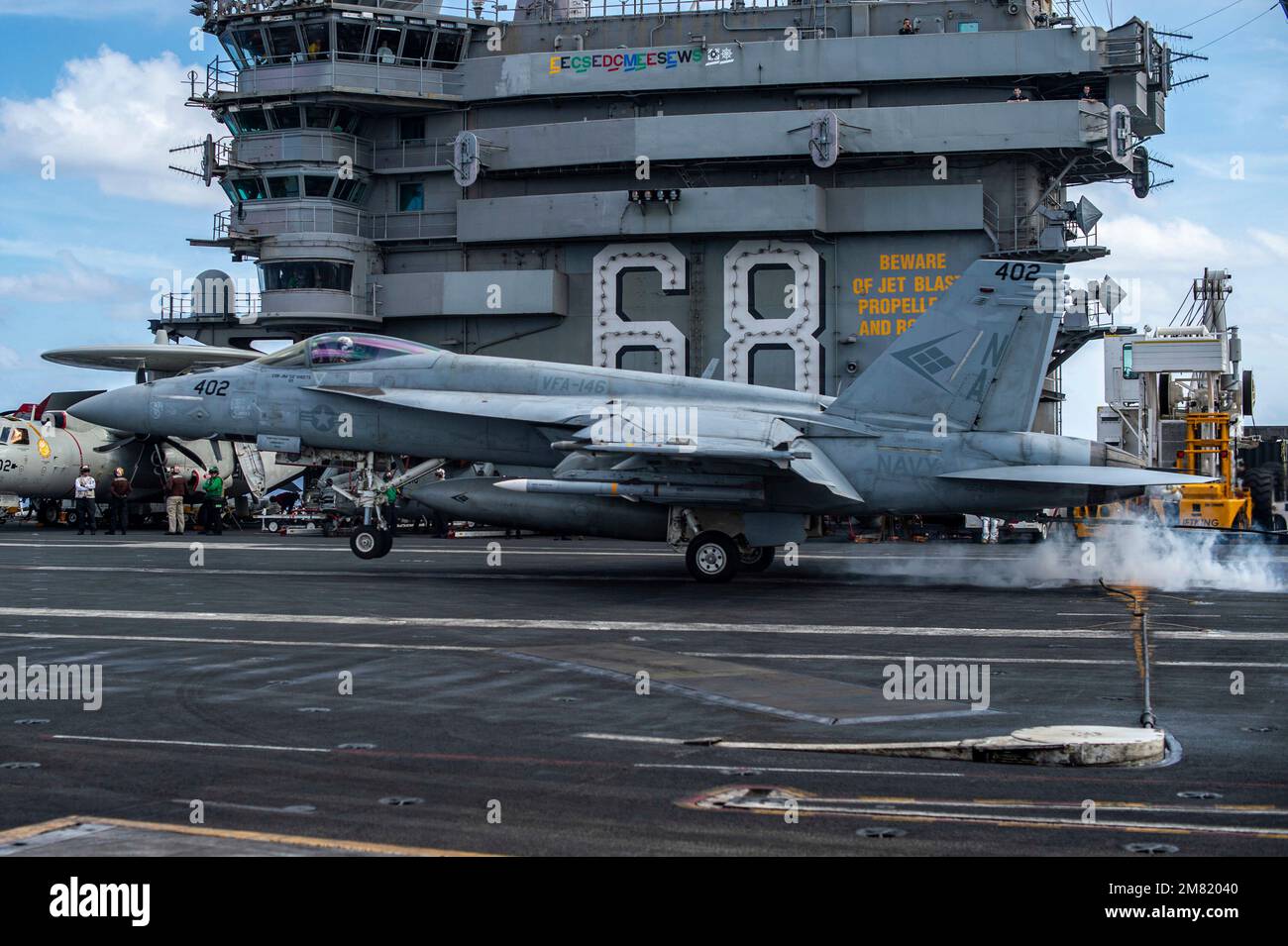 230109-N-DU622-1353 PHILIPPINE SEA (Jan. 9, 2023) An F/A-18E Super ...