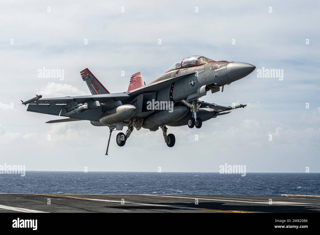 230110-N-DU622-1423 PHILIPPINE SEA (Jan. 10, 2023) An F/A-18F Super ...
