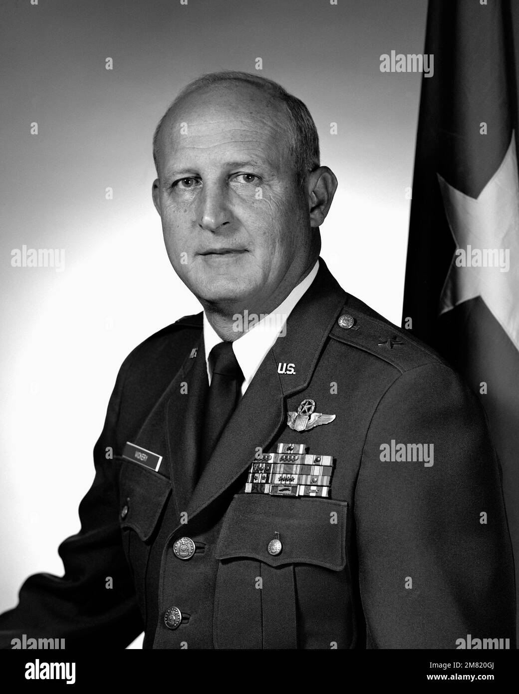 Brigadier general flag Black and White Stock Photos & Images - Alamy