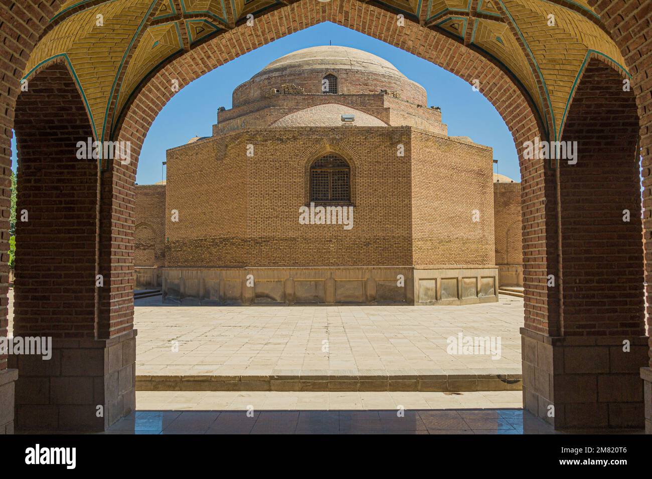 Blue mosque in Tabriz, Iran Stock Photo - Alamy