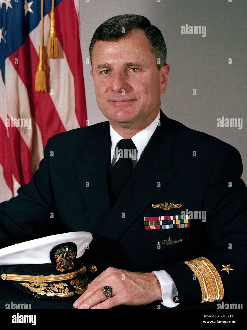 Commodore John W. Koenig, USN (uncovered). Country: Unknown Stock Photo ...