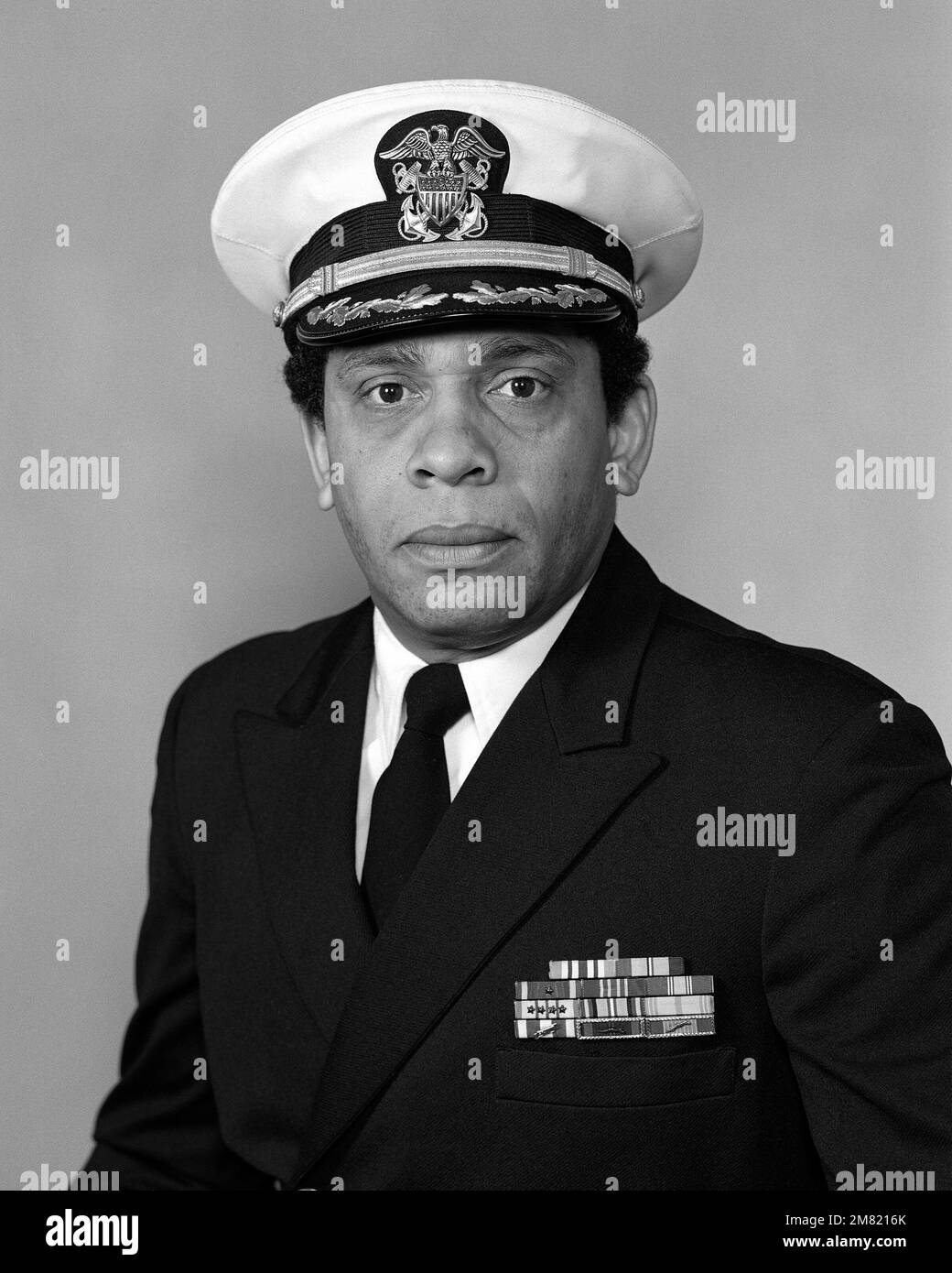 Commander Larry L. Poe, USN (covered). Country: Unknown Stock Photo - Alamy