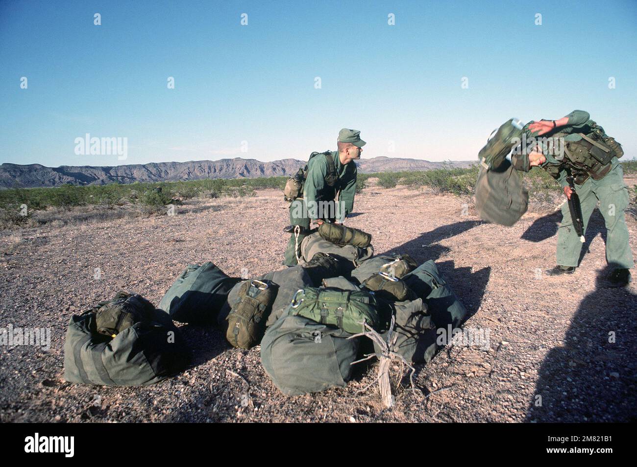 DF-ST-85-11678. Subject Operation/Series: QUICK FORCE 84-3 Base: Gila ...