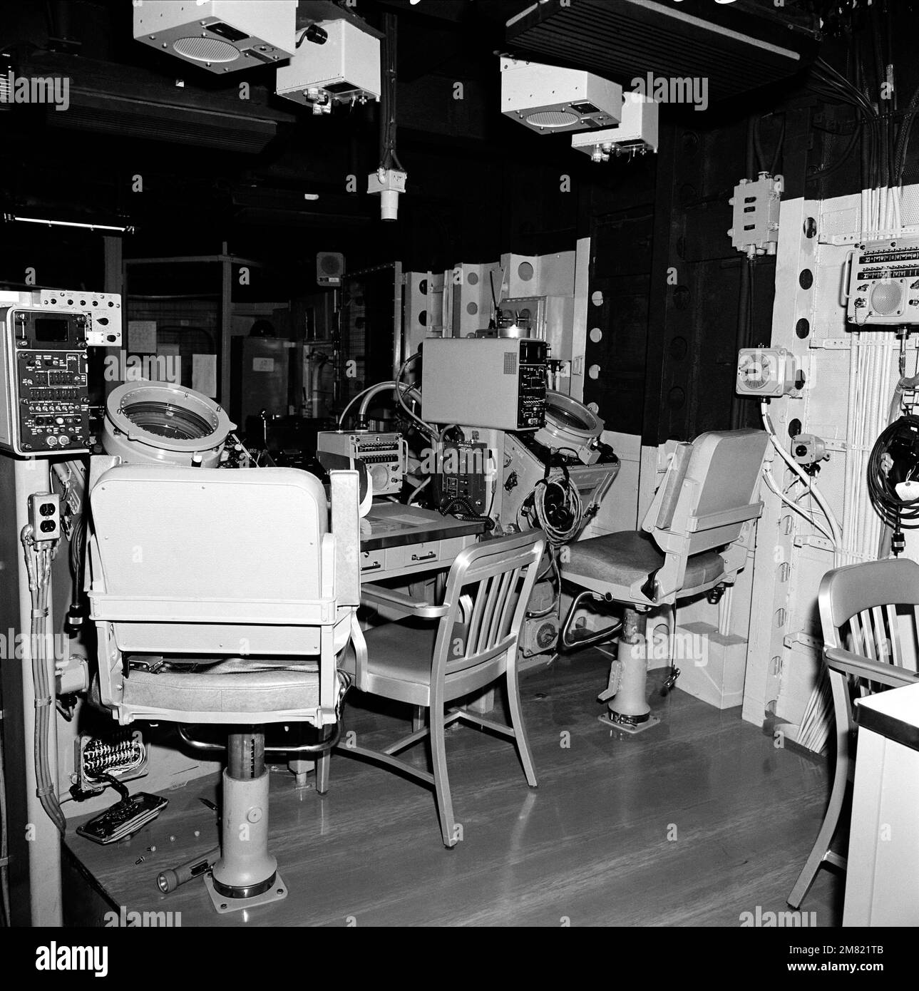 Combat information center Black and White Stock Photos & Images - Alamy