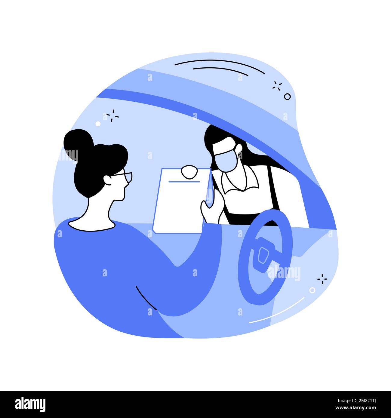 Getting order isolated cartoon vector illustrations Stock Vector Image ...