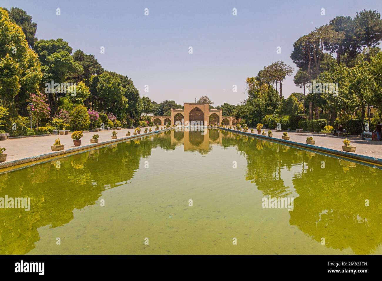 Gate of Chehel Sotoon Palace in Isfahan, Iran Stock Photo - Alamy