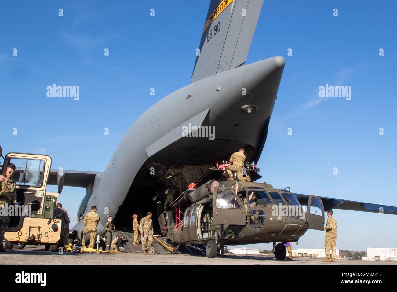 Soldiers assigned to the 3rd Combat Aviation Brigade, 3rd Infantry ...