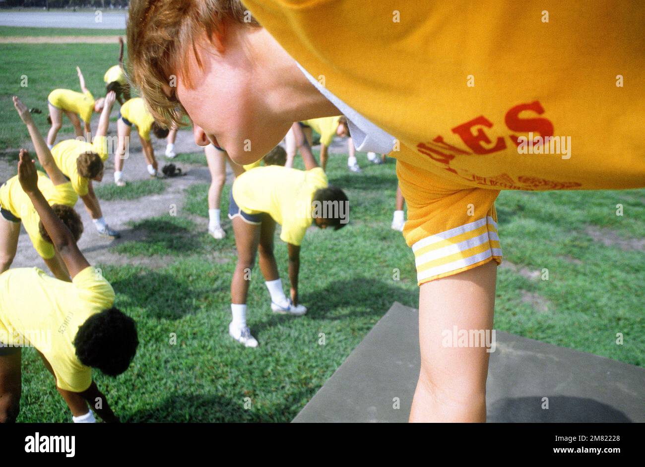 Recruits arrive for basic training at the Women Recruit Training ...