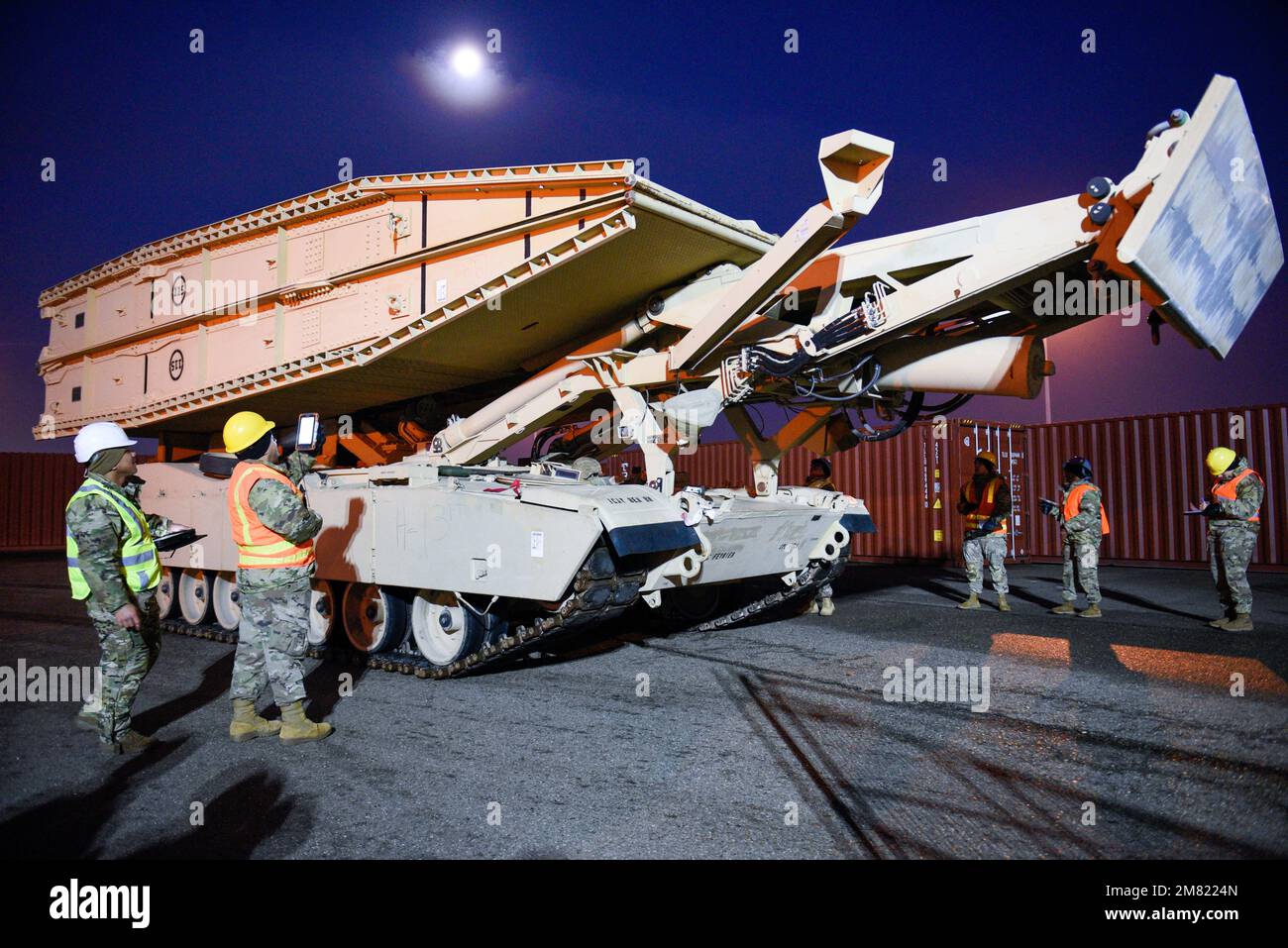 Soldiers from the 16th Sustainment Brigade assigned to the 260th ...