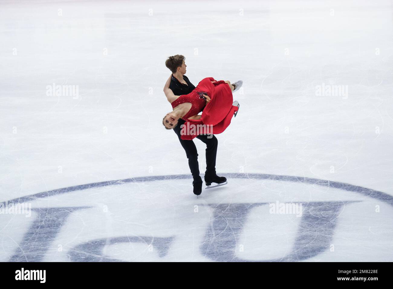 Turin, Italy. 09th Dec, 2022. Katerina Mrazkova and Daniel Mrazek (CZE ...