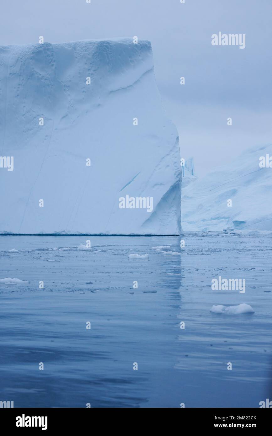 big icebergs floating over sea Stock Photo - Alamy