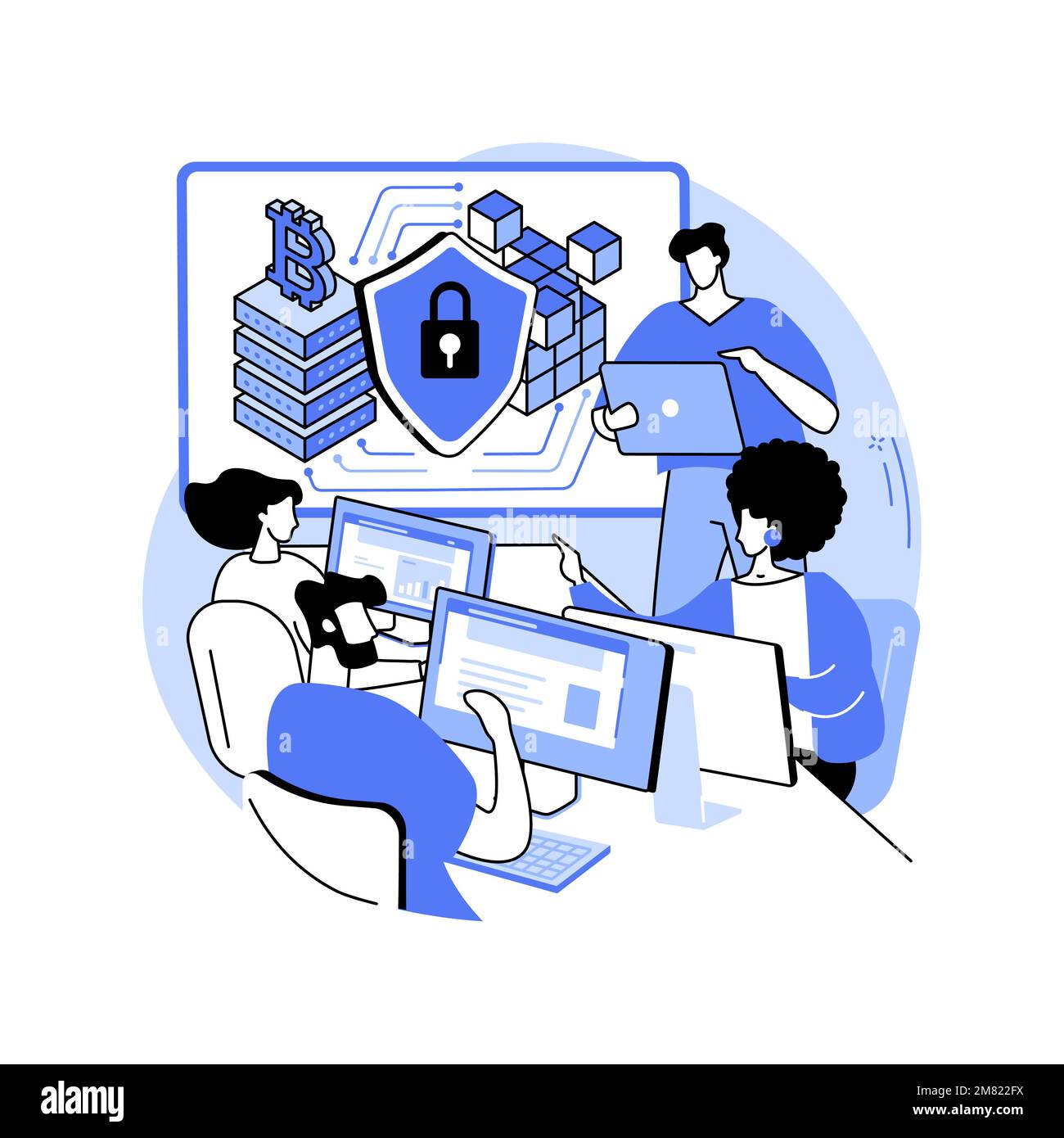 Cybersecurity specialists hi-res stock photography and images - Alamy