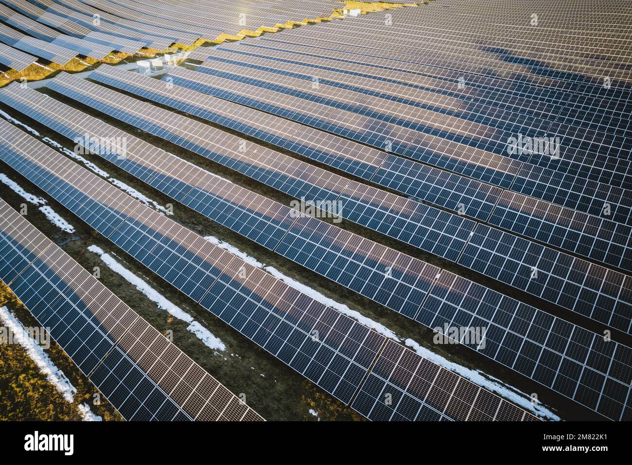 Clean energy solar array in hi-res stock photography and images - Alamy