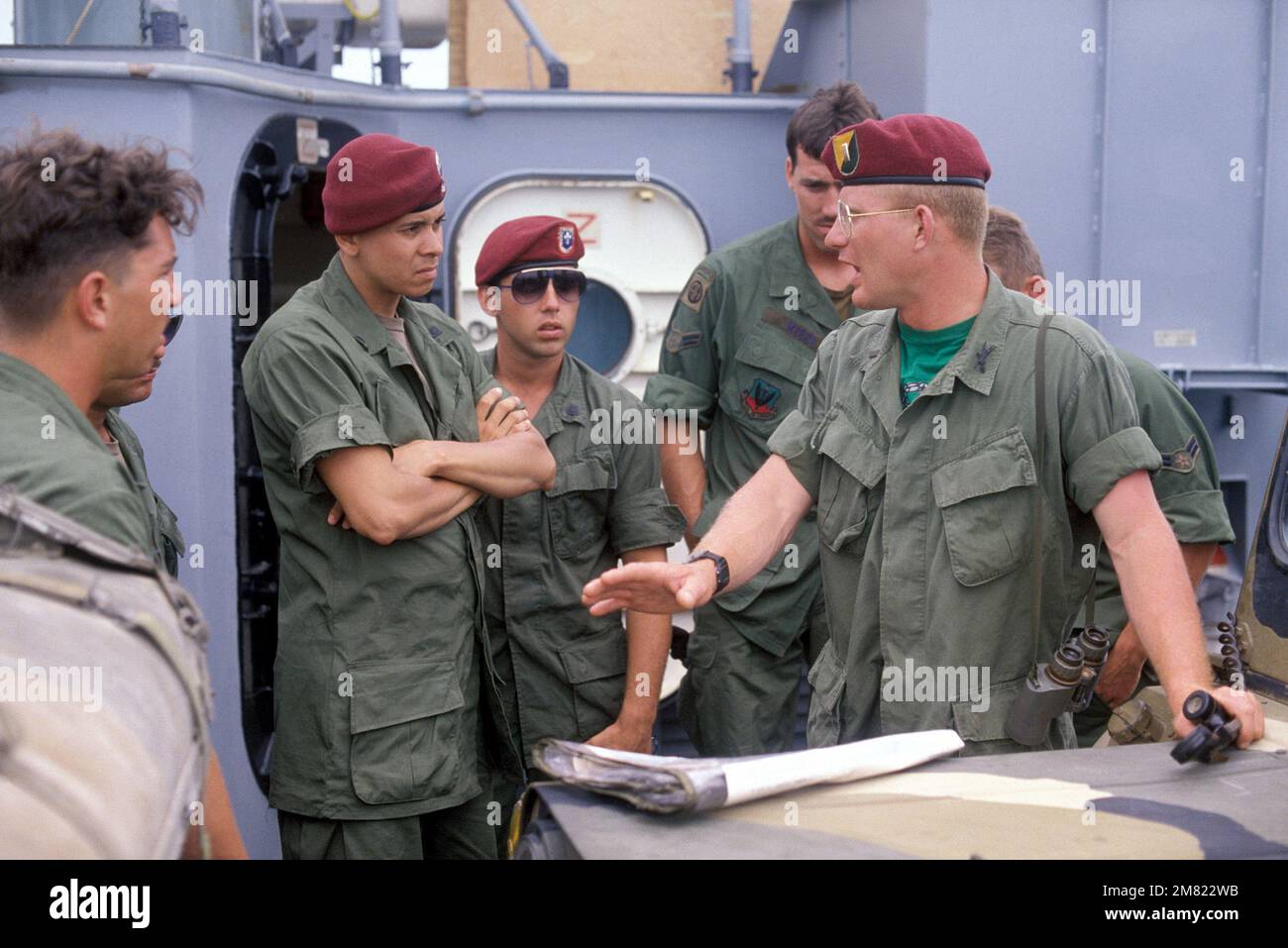 DF-ST-85-09818. Subject Operation/Series: OCEAN VENTURE '84 State ...