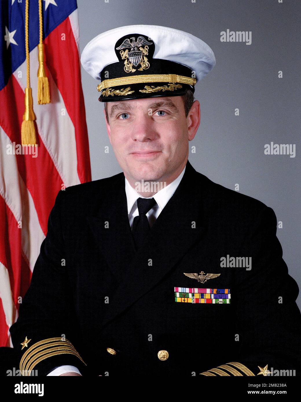 Captain Penn E. Mullowney, USN (covered). Country: Unknown Stock Photo ...