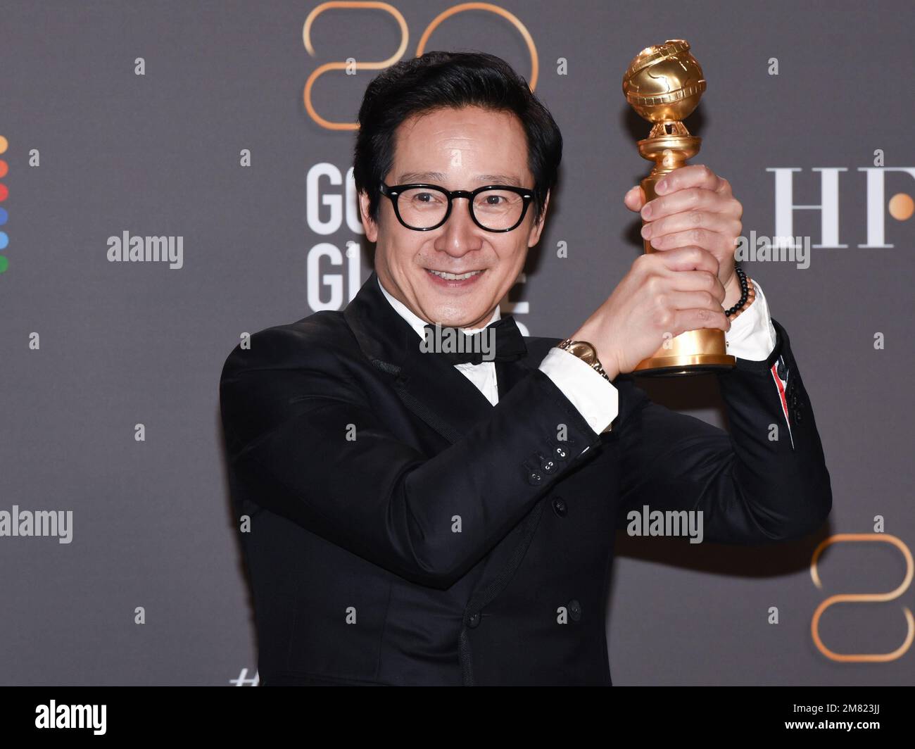 January 10, 2023, Beverly Hills, California, USA: Actor Ke Huy Quan was ...