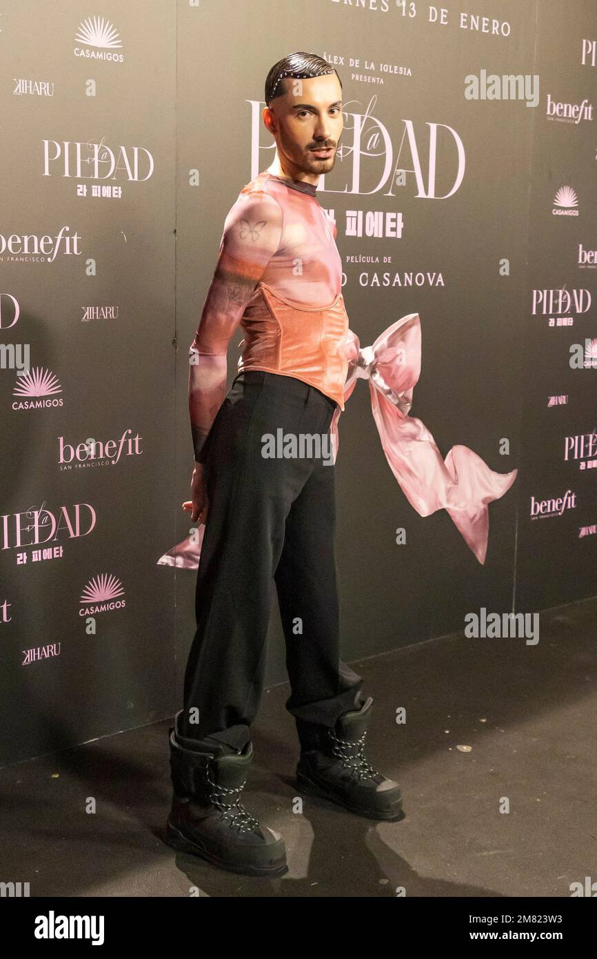 Lagrima attends the premiere of "La Piedad".January 10, 2023 ...