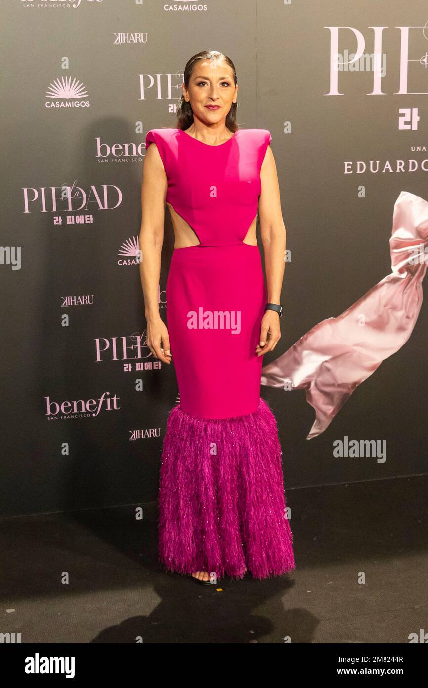 Mariola Fuentes attends the premiere of "La Piedad".January 10, 2023 ...