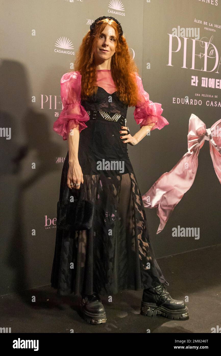 Ines de Leon attends the premiere of "La Piedad".January 10, 2023 ...