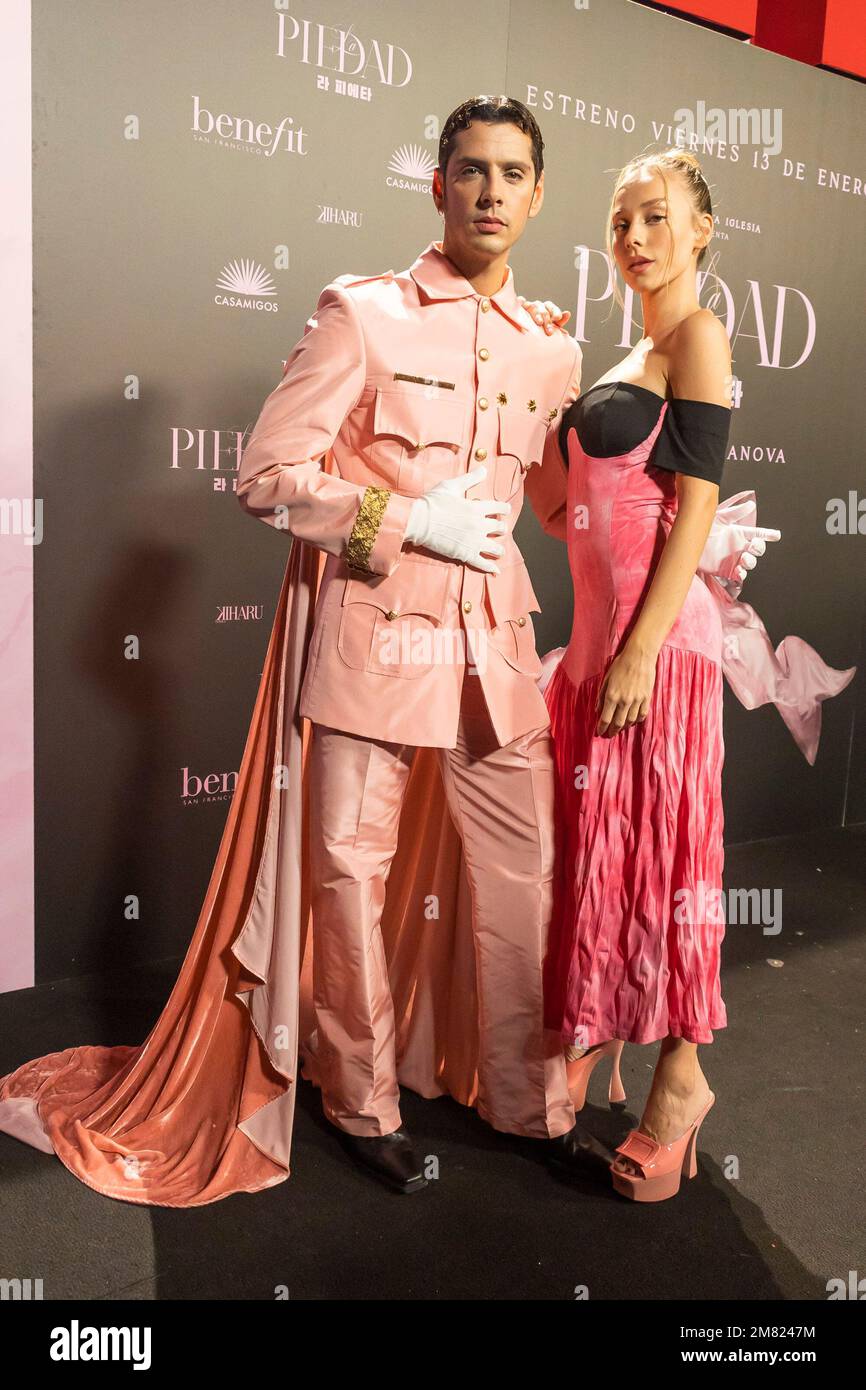 Eduardo Casanova and Esther Exposito attend the premiere of "La Piedad ...