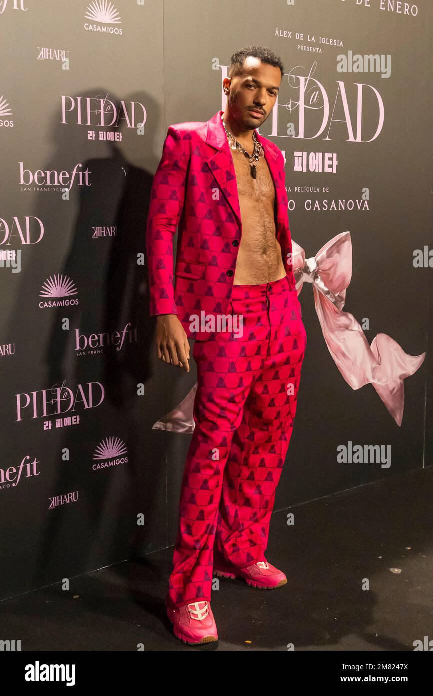 Sergio Momo attends the premiere of "La Piedad".January 10, 2023 ...