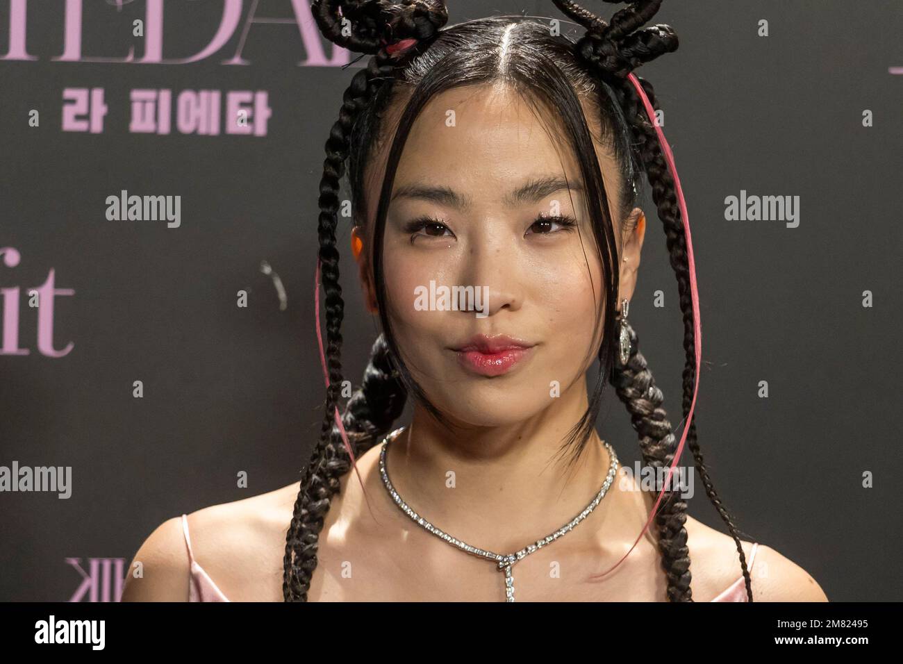 Songa Park attends the premiere of "La Piedad".January 10, 2023 ...