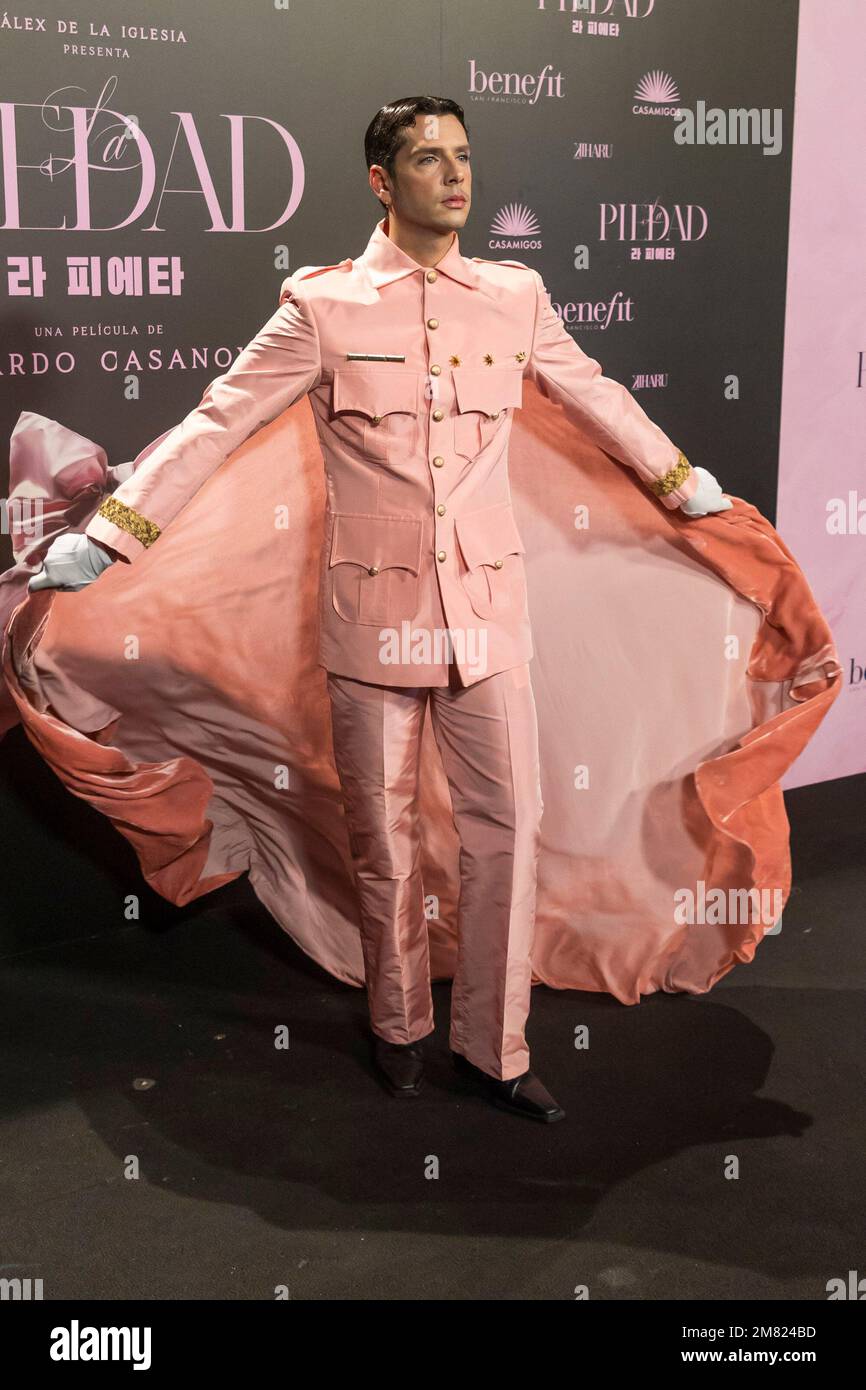 Eduardo Casanova attends the premiere of "La Piedad".January 10, 2023 ...