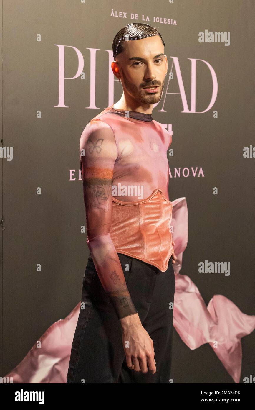 Lagrima attends the premiere of "La Piedad".January 10, 2023 ...