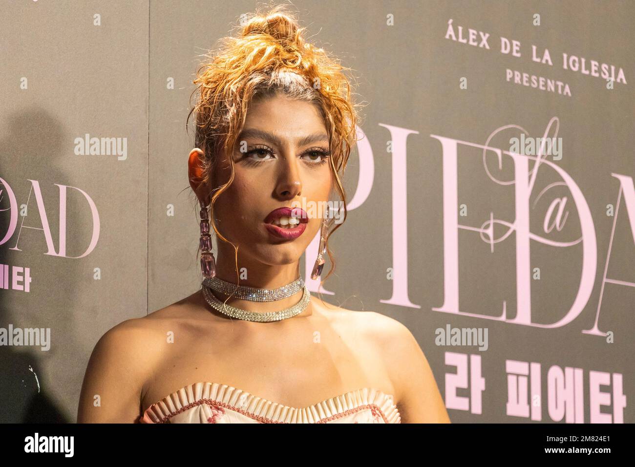 Laura Corbacho attends the premiere of "La Piedad".January 10, 2023 ...