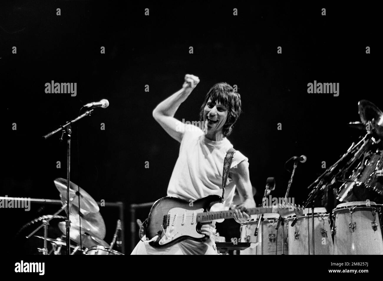 Jeff Beck in Concert during the ARMS tour in Los Angeles, California on ...