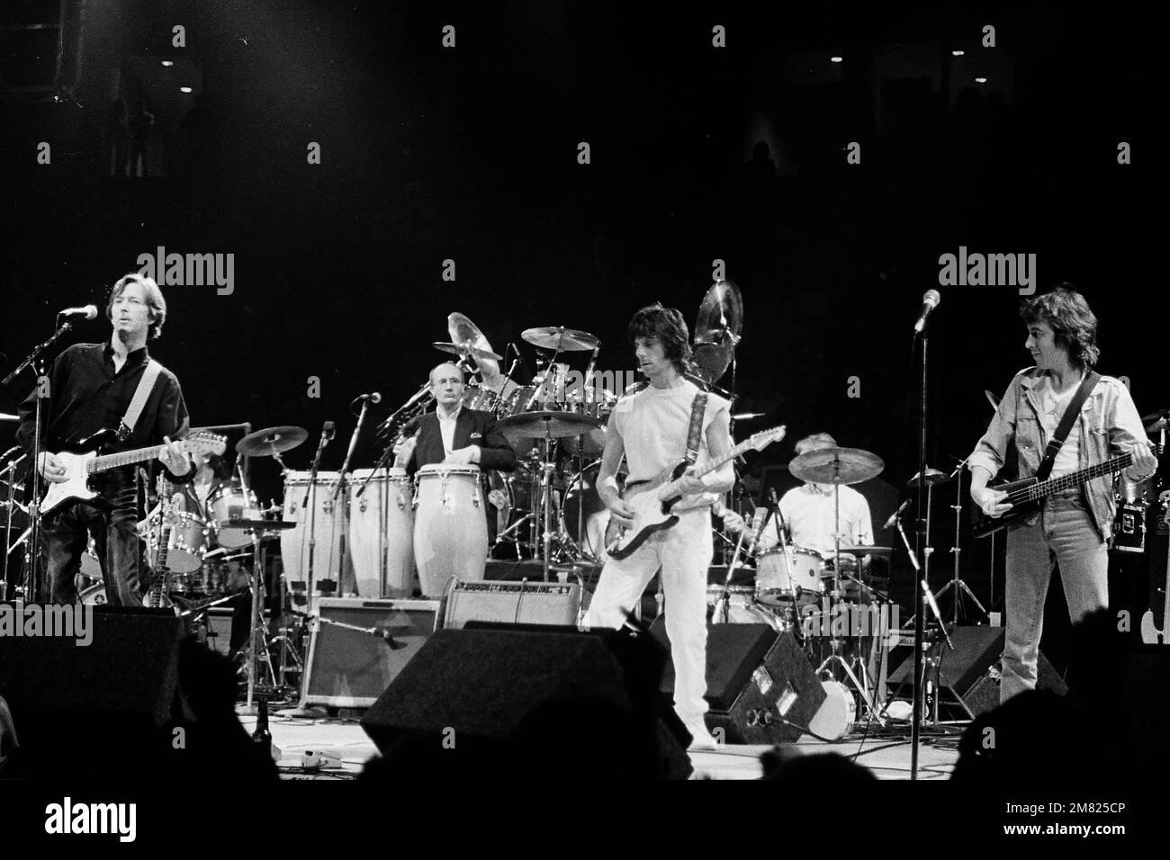 Jimmy Page, Eric Clapton, Stevie Linwood, Andy Fair-weather Low, Bill ...