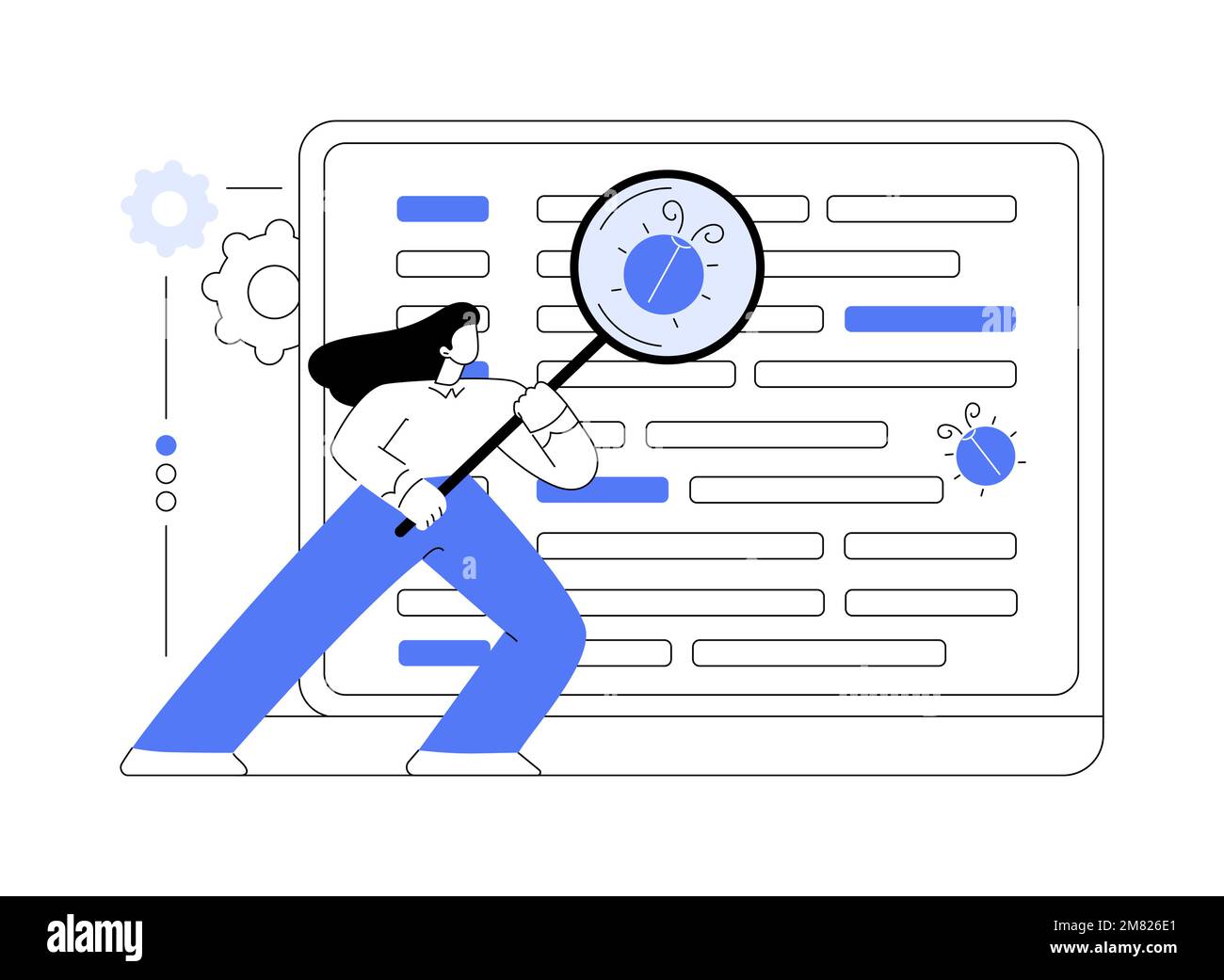 Software testing abstract concept vector illustration Stock Vector ... Software testing abstract concept vector illustration Stock Vector ...