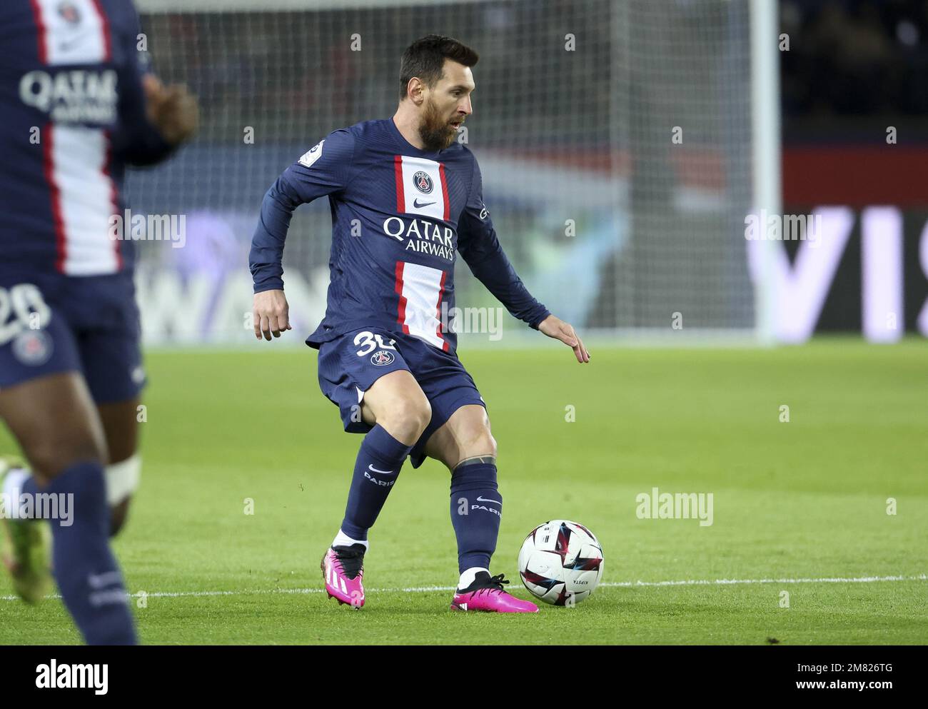 Lionel Messi of PSG during the French championship Ligue 1 football ...