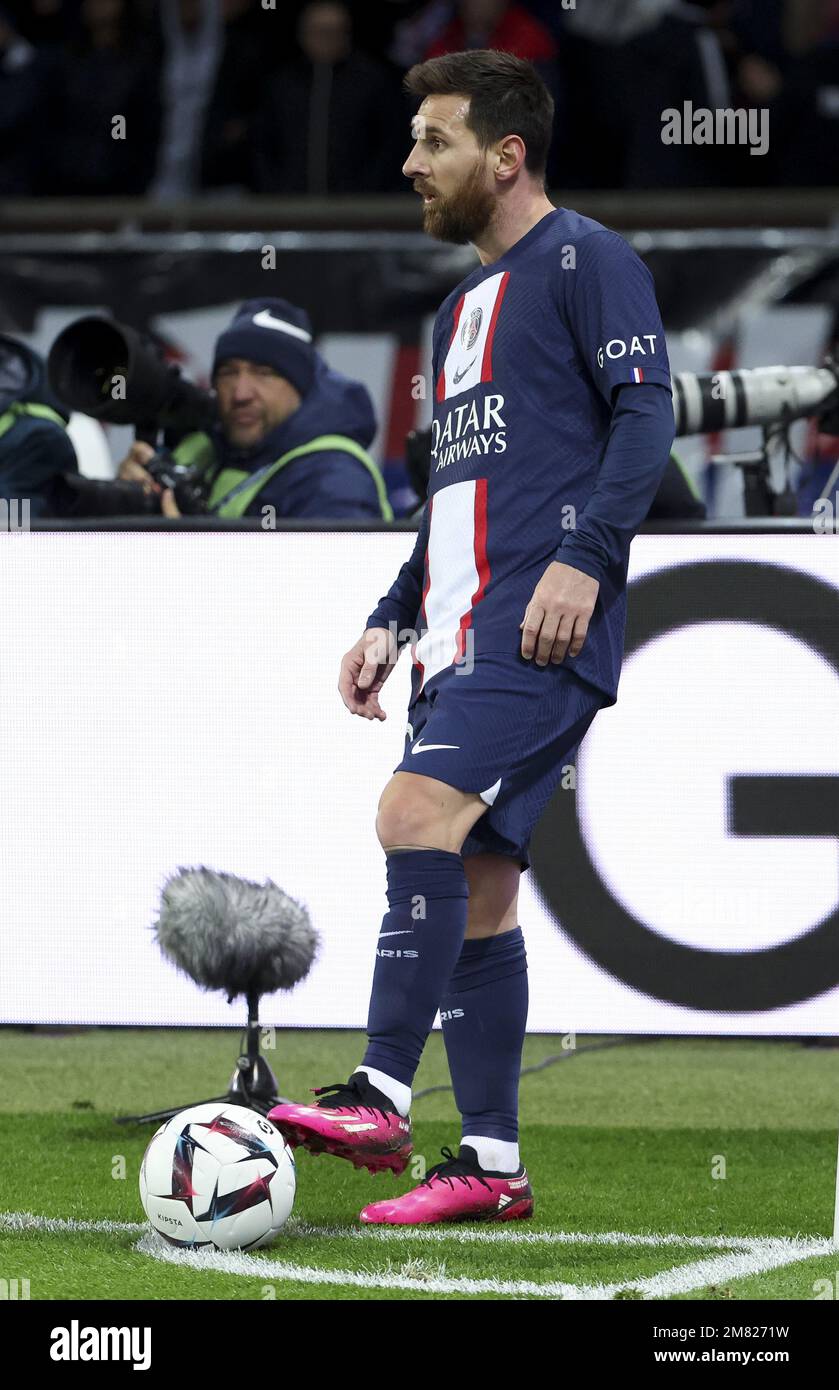 Lionel Messi of PSG during the French championship Ligue 1 football ...