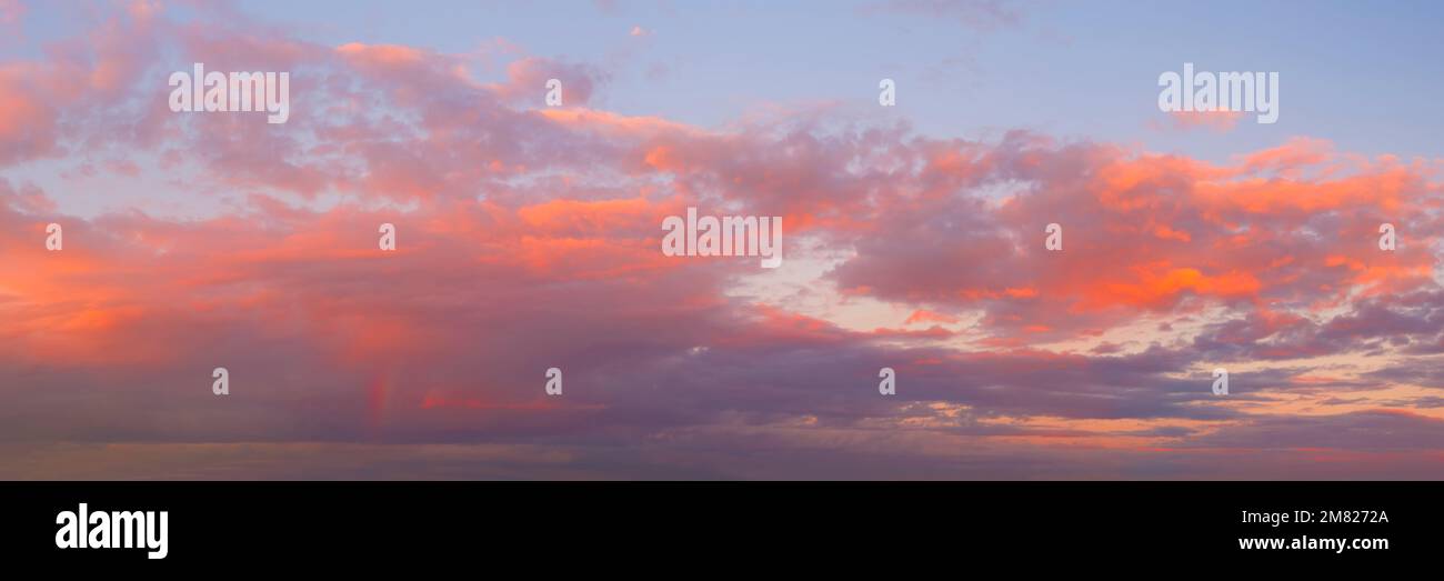 Beautiful sky sunset background for blank, page or template Stock Photo ...
