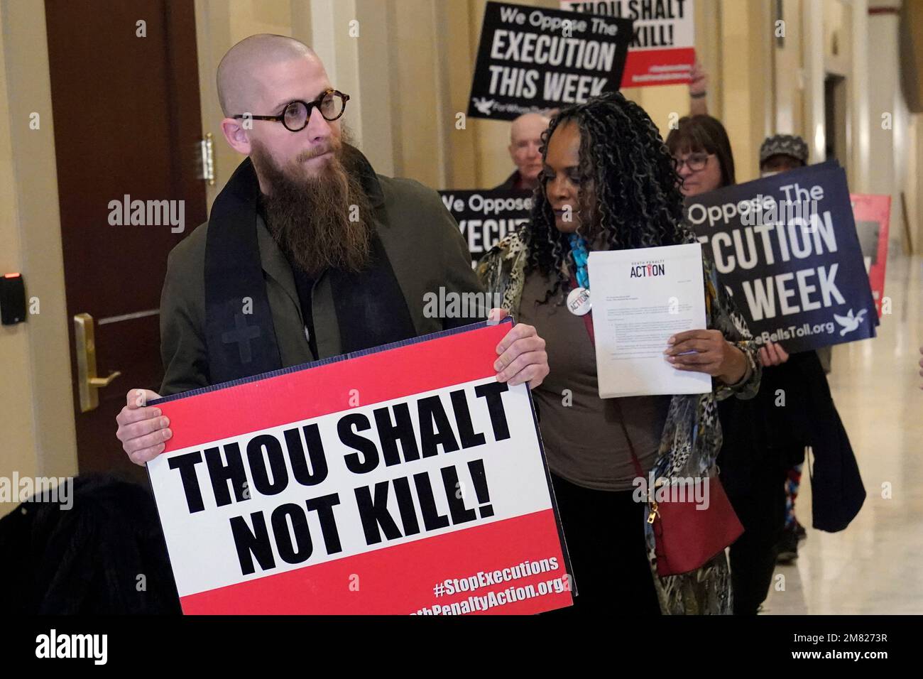 The Rev. Jeffrey Hood of Arkansas, left, and former Oklahoma State Sen ...