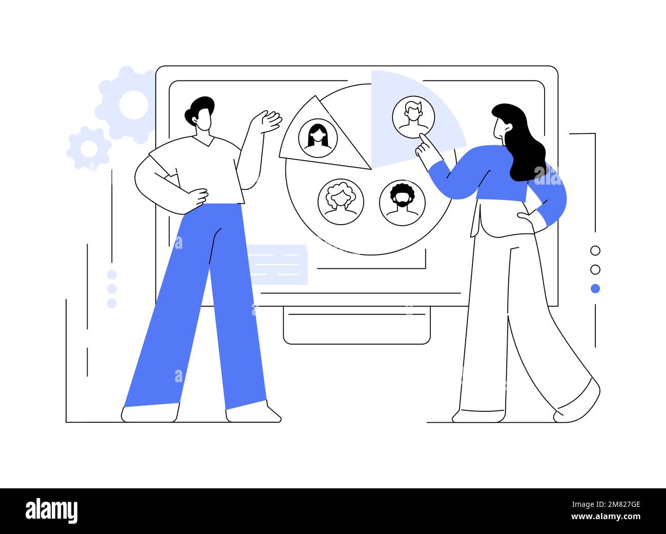 Target audience abstract concept vector illustration Stock Vector Image ...