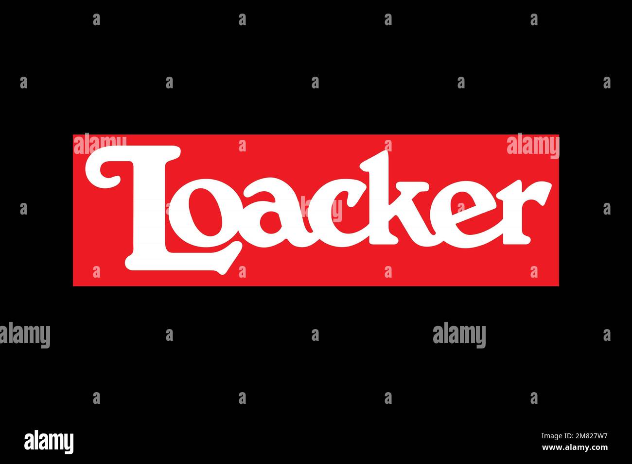 Loacker, Logo, Black background Stock Photo - Alamy