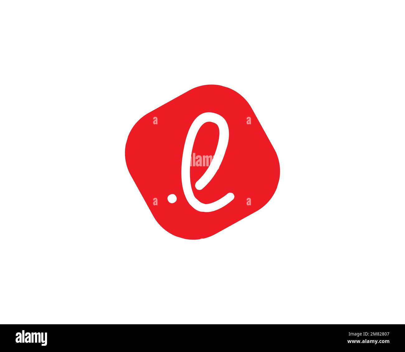 Lotte Confectionery, rotated logo, white background B Stock Photo - Alamy