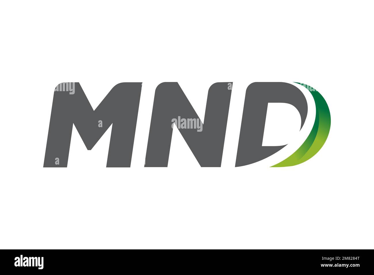 MND company, Logo, White background Stock Photo - Alamy