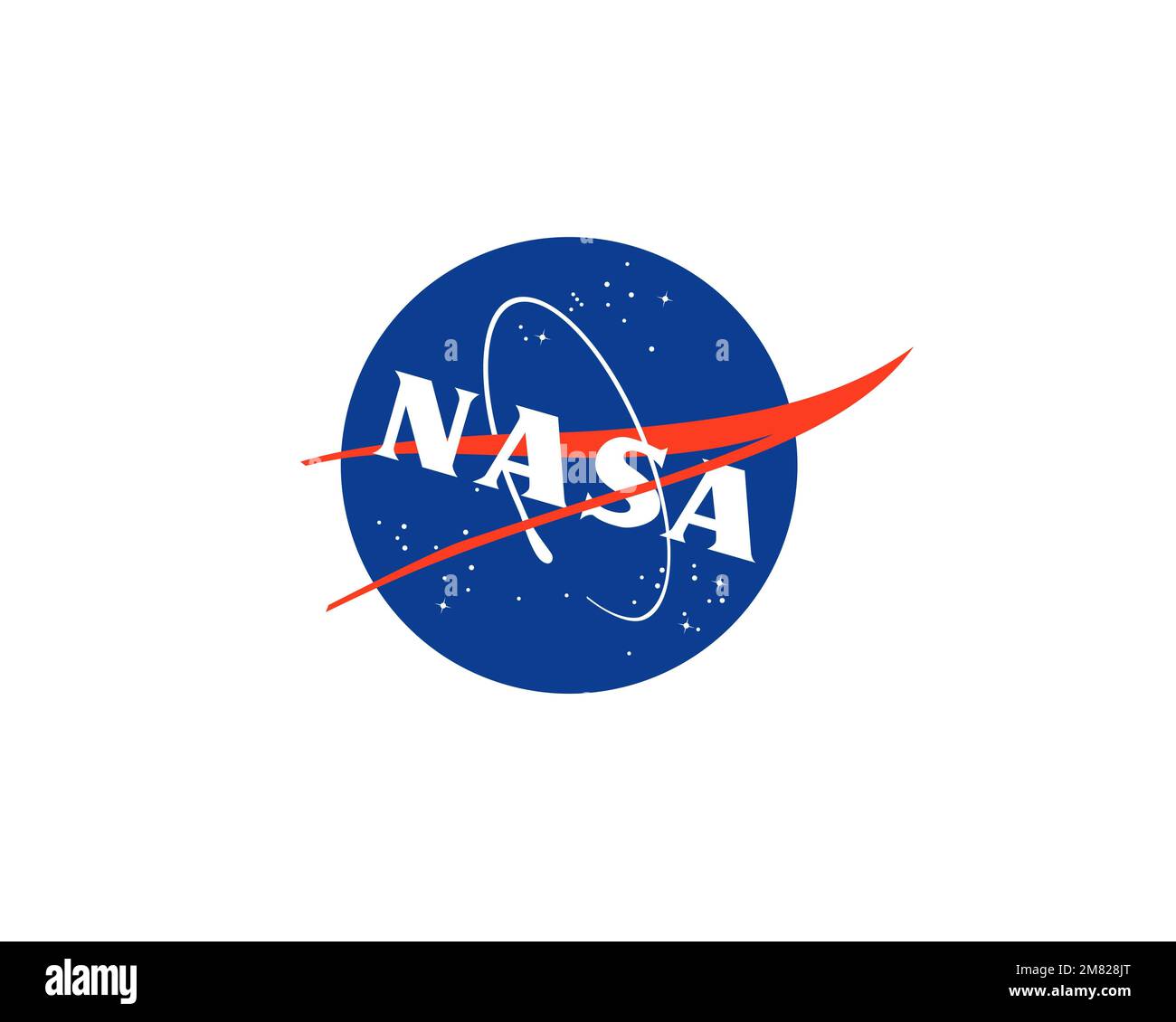 Marshall Space Flight Center, Rotated Logo, White Background B Stock ...