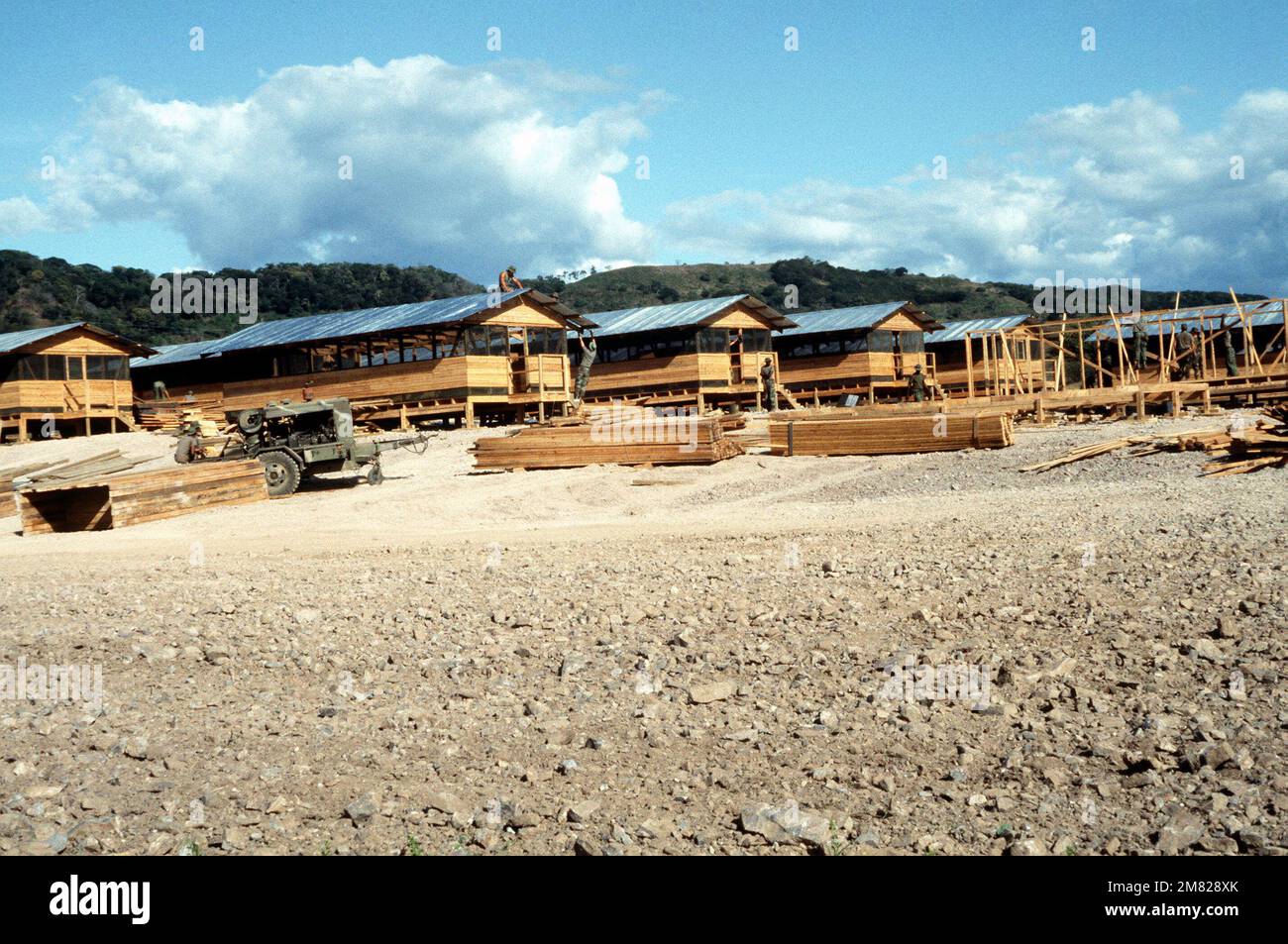 Barracks under construction hi-res stock photography and images - Alamy
