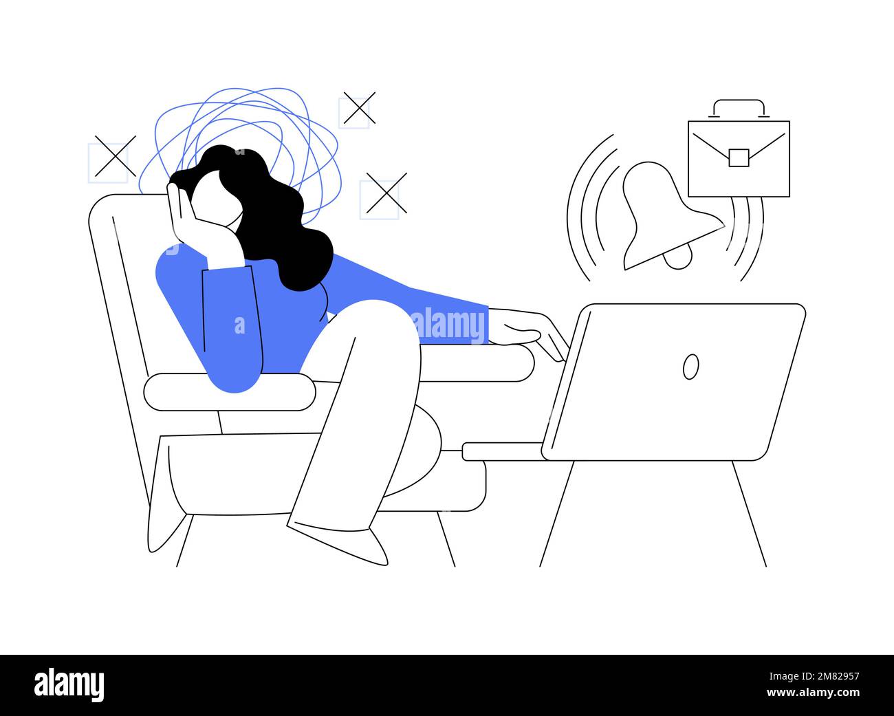 Frustration abstract concept vector illustration Stock Vector Image ...