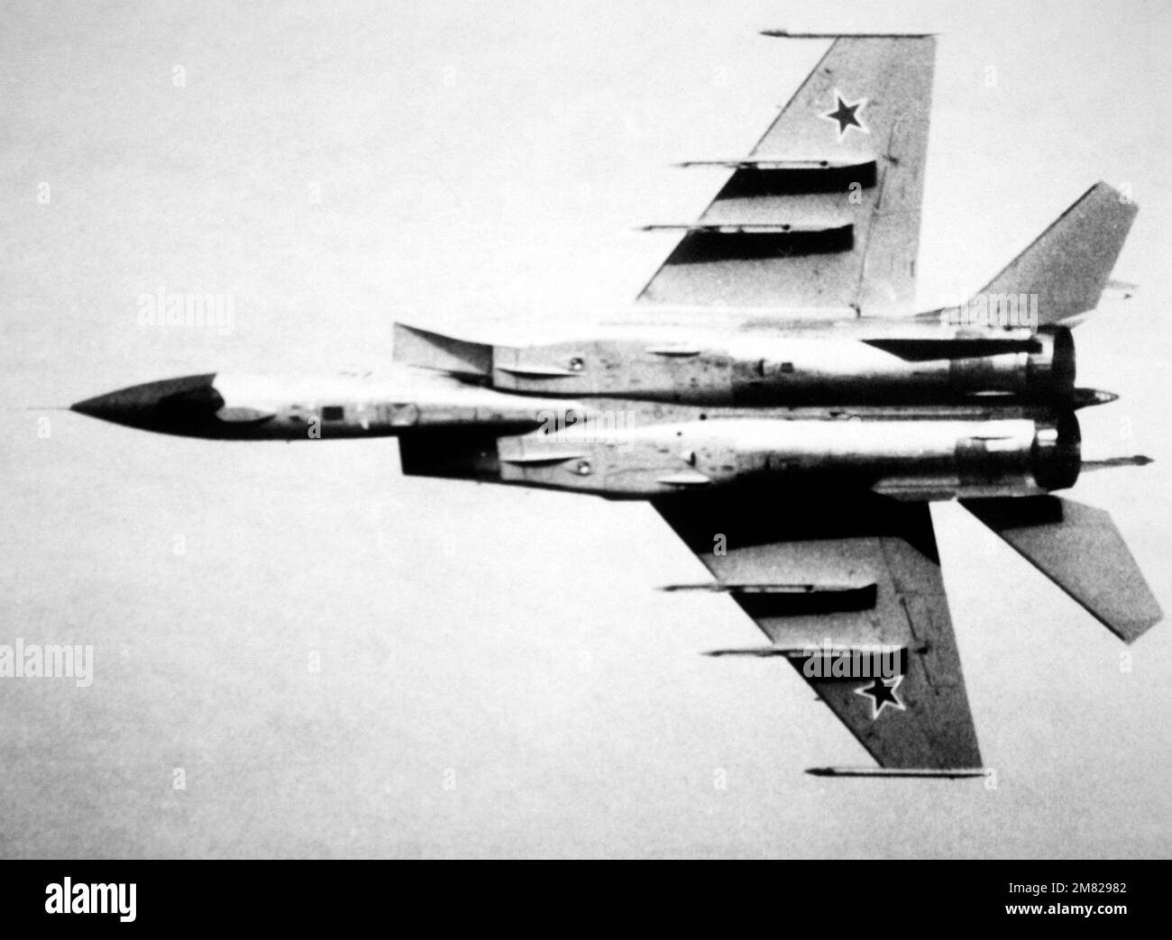MiG-25 Foxbat-E interceptor aircraft. (Courtesy of Soviet Military ...