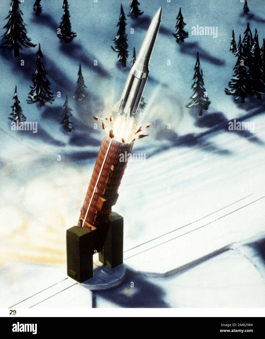 GALOSH Anti-Ballistic Missile Interceptor. Courtesy of Soviet Military ...