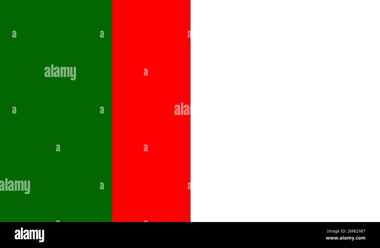 flag of Indo Aryan ethnoreligious groups Muhajirs. flag representing ...