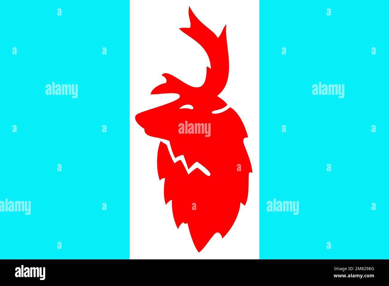 flag of Indo Aryan ethnoreligious groups Koryaks. flag representing ...