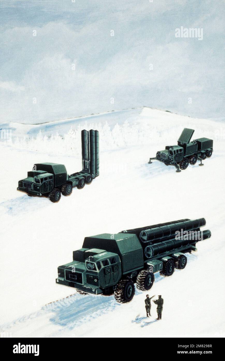 Mobile SA-10 SAM. Country: Unknown Stock Photo - Alamy