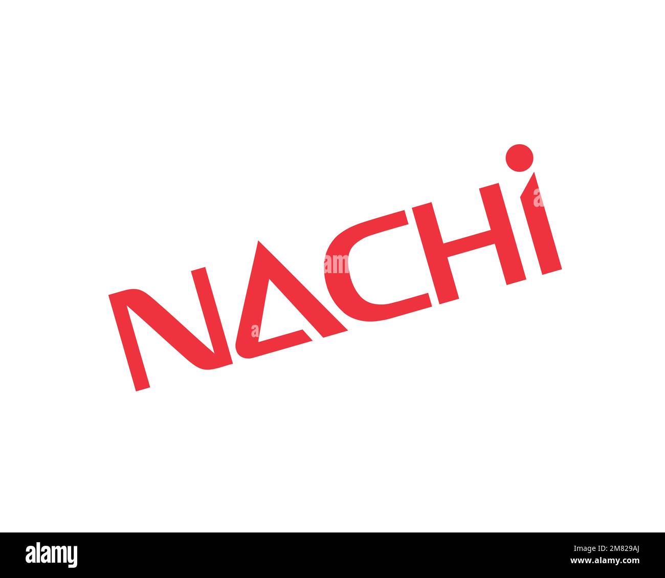 Nachi Fujikoshi, rotated logo, white background Stock Photo - Alamy
